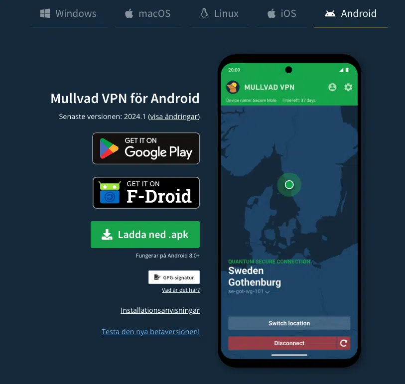 Mullvad VPN recension och test (2024) | Är Mullvad bäst?
